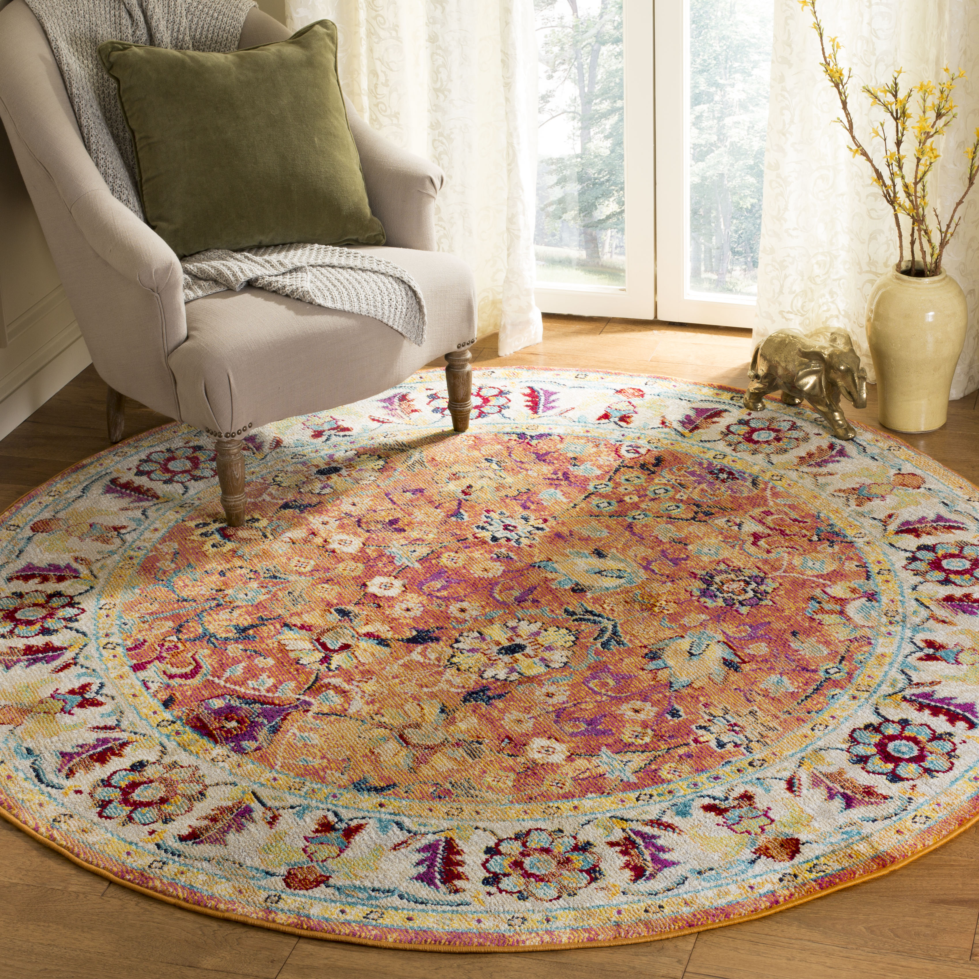 Safavieh Savannah Olivia Faded Traditional Area Rug or Runner - Walmart.com
