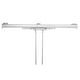 66" to 120" Adjustable Baton Draw Traverse in White - Walmart.com