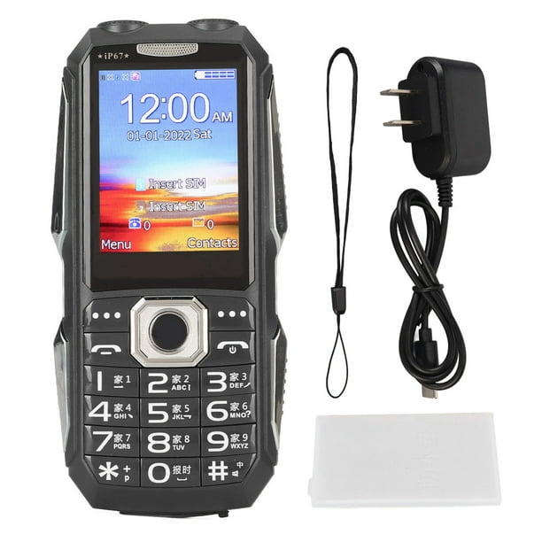 Teléfono celular desbloqueado N503, 2G GSM, resistente al agua IP67 ...