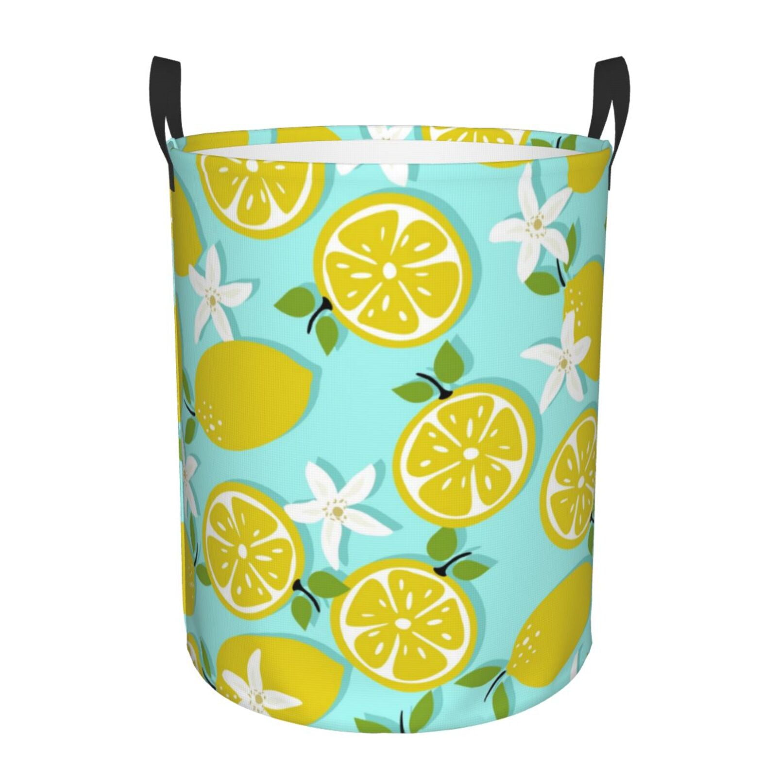 ZNDUO Round Laundry Basket, Waterproof Collapsible Laundry Baskets with ...