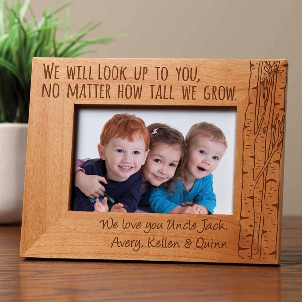Personalized We Will Look Up To You Frame - Walmart.com