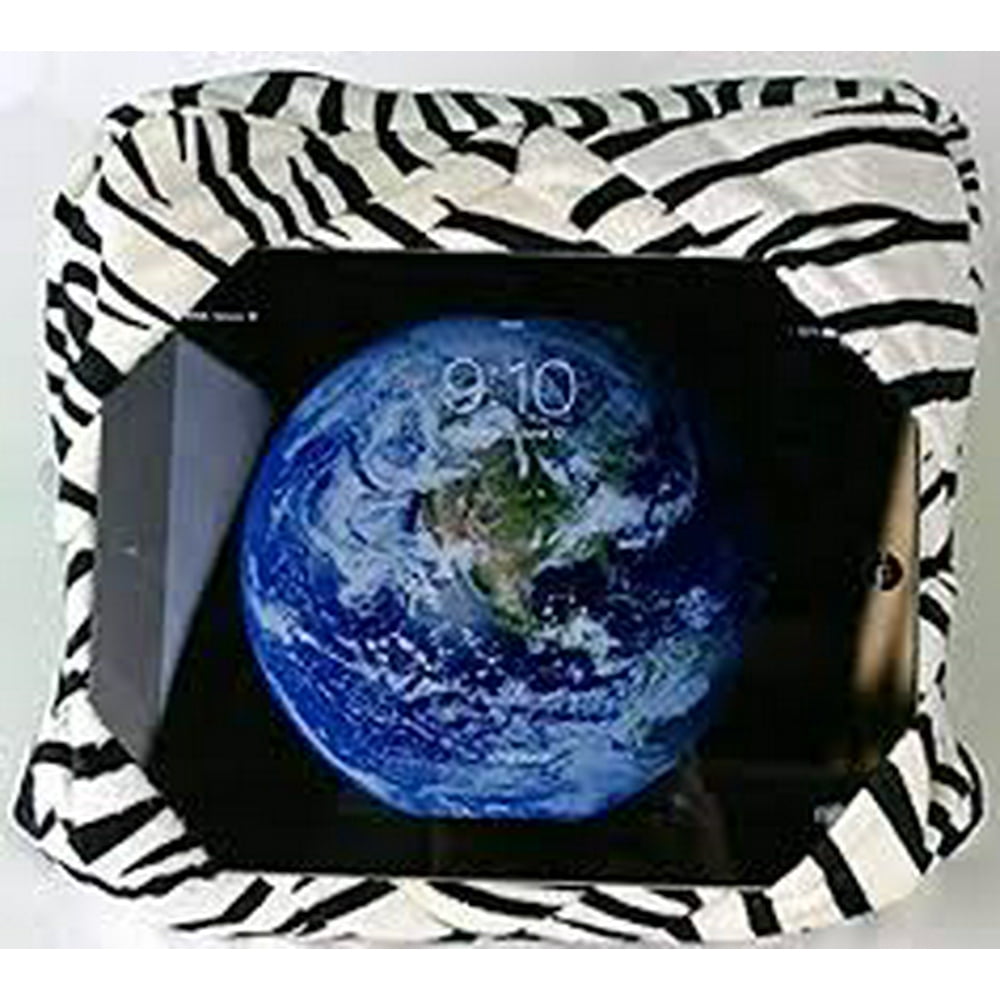 GoGo Pillow - Travel Pillow - Neck Pillow - Tablet Holder - Zebra Print ...