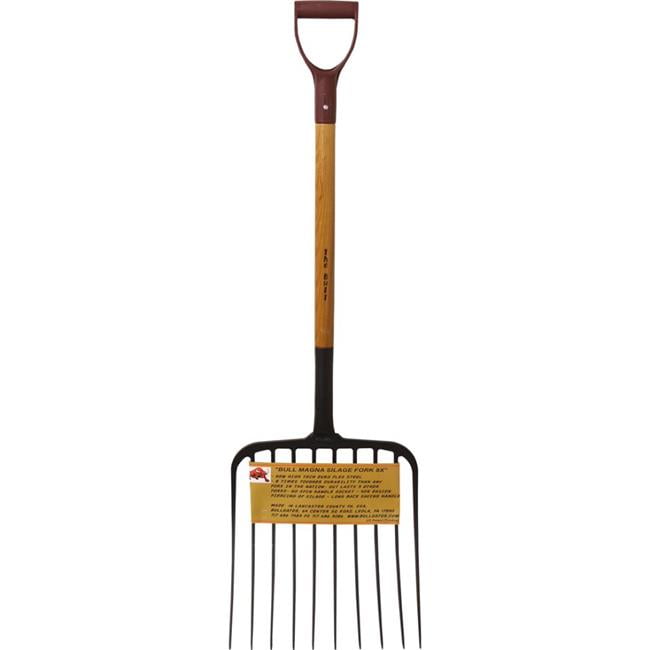 Bull Gater 53210 10 Tine Bull Magna Silage Fork - Pack of 3 - Walmart.com