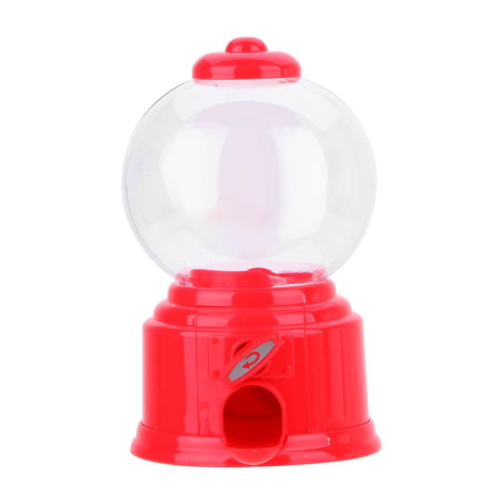 Aktudy Cute Sweets Mini Candy Machine Bubble Gumball Dispenser Coin ...