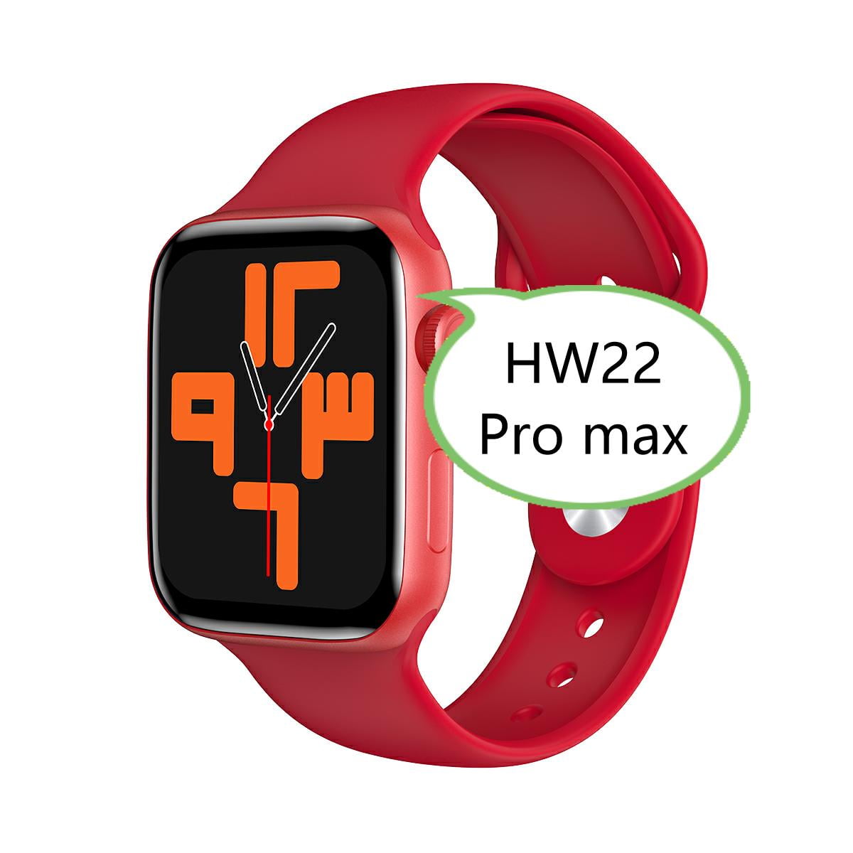 Smartwatch HW22 PRO MAX Serie 7 By NS Tech Rojo | Bodega Aurrera en línea