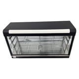 Techtongda 47" Commercial Desktop Food Display Cabinet Egg Tart Heating ...