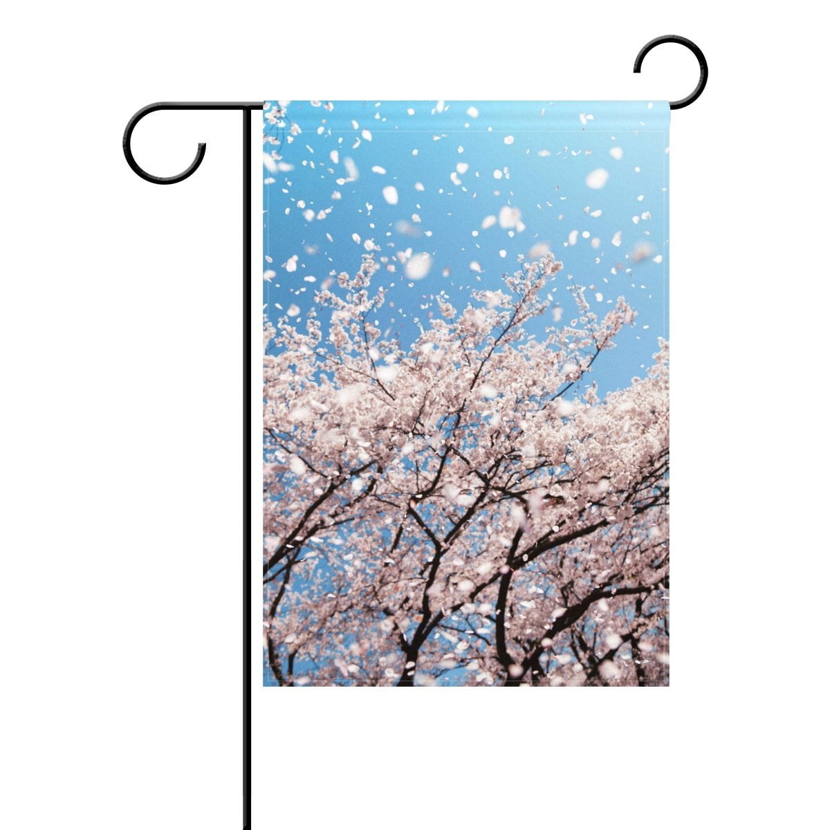 POPCreation Spring Cherry Blossoms Floral Garden Flag 12x18 Inches ...