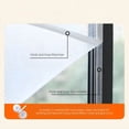 ICERUN BUbble Double Sealing Window Insulation Kit Cuttable Transparent ...