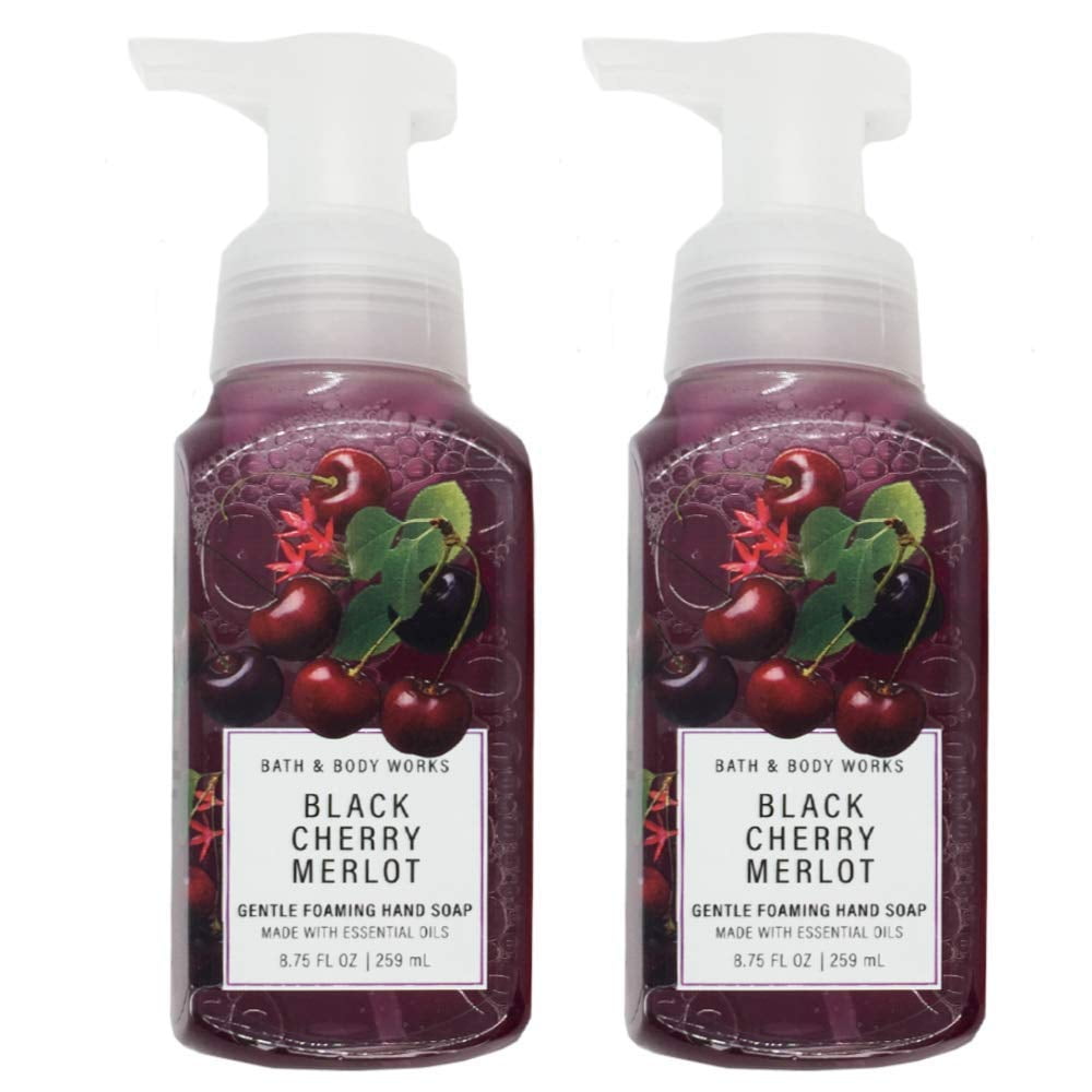 X 6 Bath and Body Works White Barn Foaming Hand Soap Set x 6 Black ...