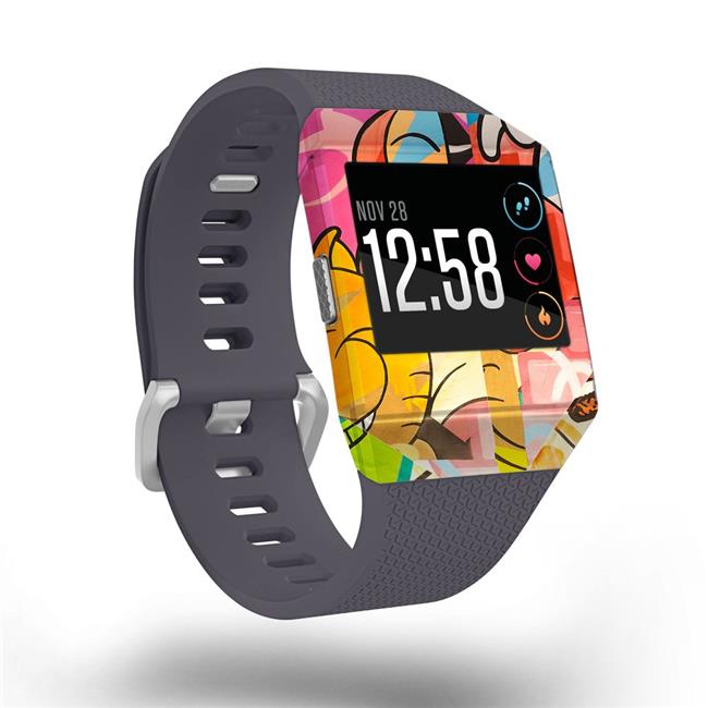 MightySkins FITION-Cartoon Smiles Skin for Fitbit Ionic - Cartoon ...