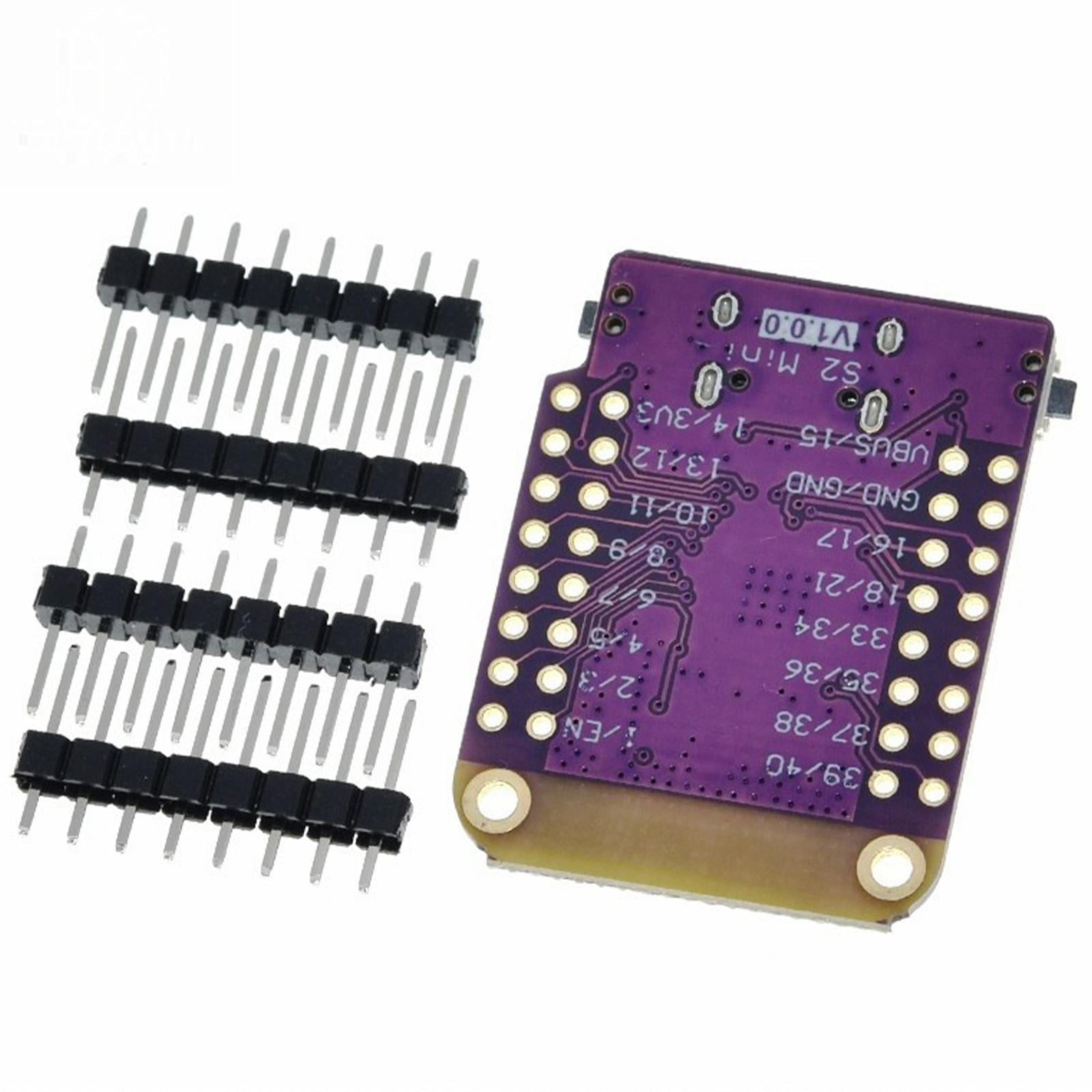 TQEHS Placa ESP32-S2 Wemos S2 Mini V1.0.0 LOLIN USB-C con memoria Flash ...