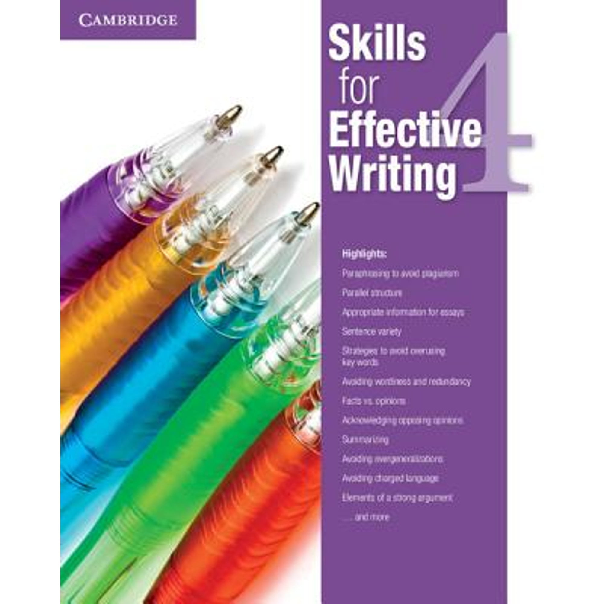 Pre-Owned Skills for Effective Writing Level 4 Student's Book ...