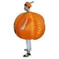 Halloween Inflatable Pumpkin Costume Novelty Round Inflatable Pumpkin ...