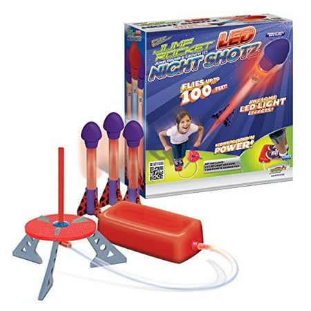 Geospace Jump Rocket Set with Launcher and Foam Rockets (Jump Rocket ...