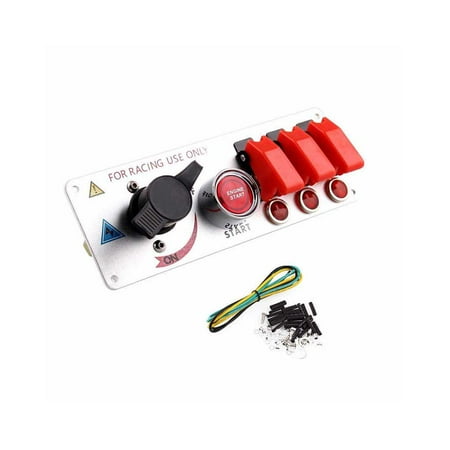 fastboy Aluminium Alloy Racing Car Ignition Switch Panel Detachable ...