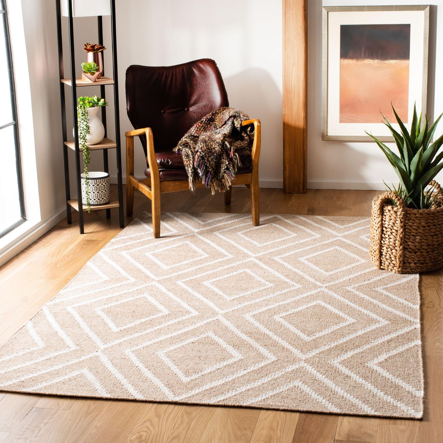 Click here for Safavieh Kilim Lorcan Geometric Diamonds Area Rug... prices