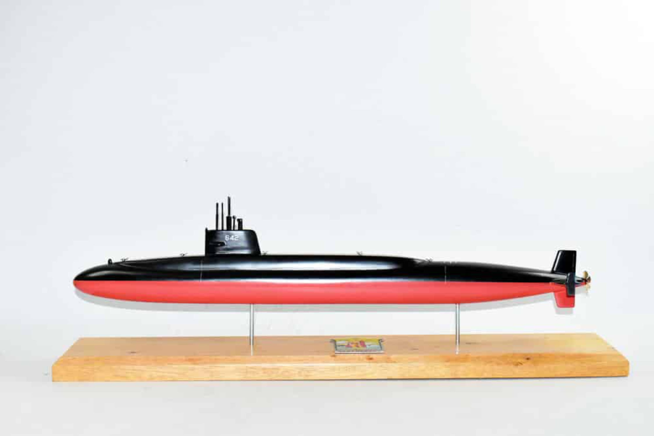 USS Kamehameha SSBN-642 Submarine Model,Navy,20,Scale Model,Mahogany ...