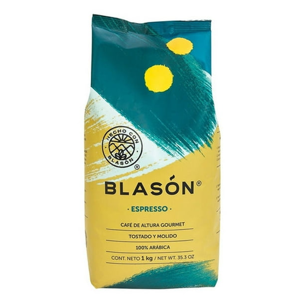 Café Espresso Molido Gourmet 100% Arábica 1 Kg Blasón Blasón Original ...