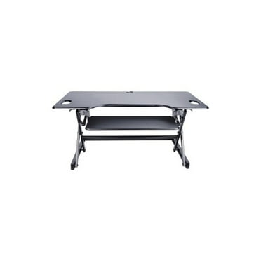 Lorell, LLR99552, Sit-to-Stand Electric Desk Riser, 1 Each, Black ...