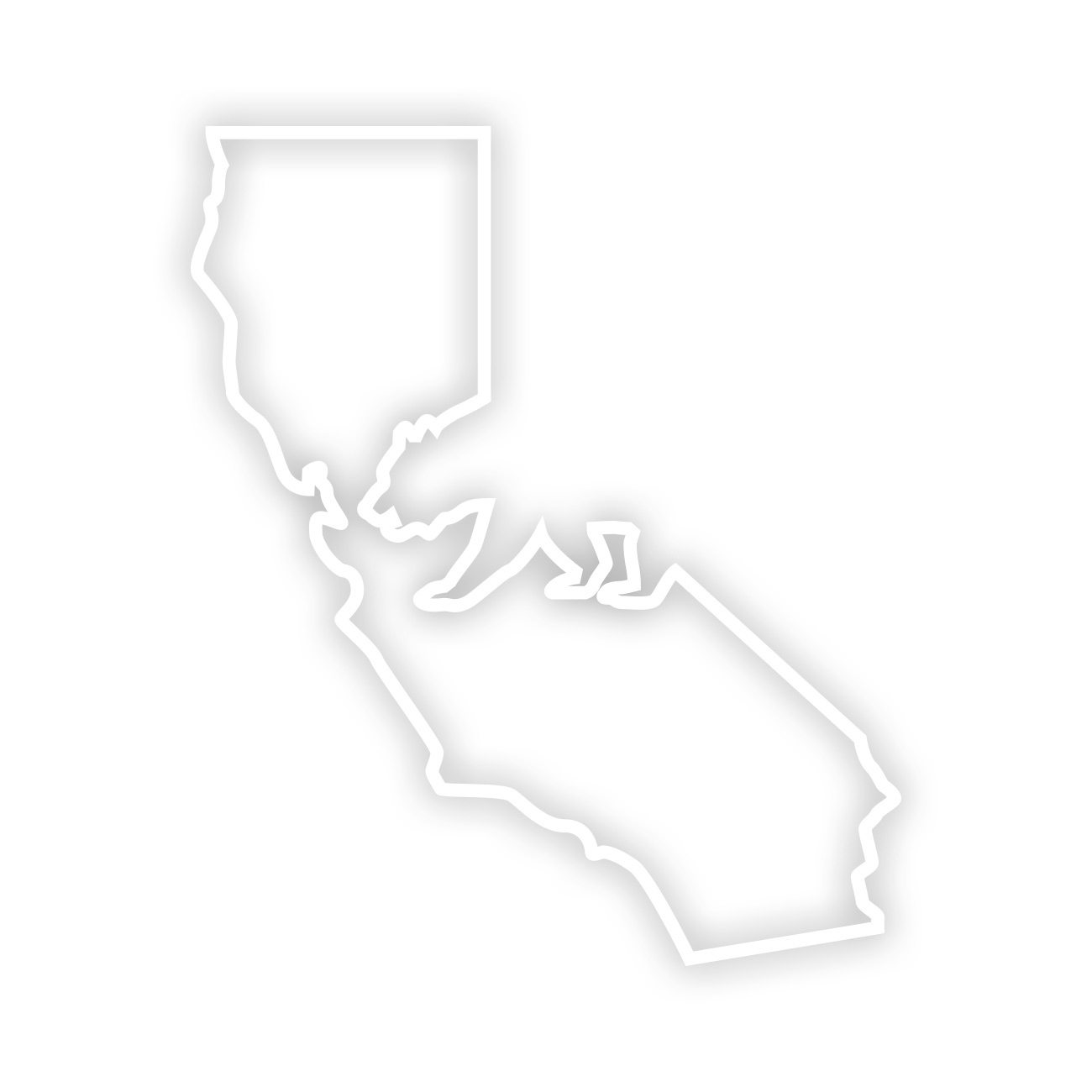California Cali Bear Sticker Decal Die Cut - Self Adhesive Vinyl - Weatherproof - Made in USA ...