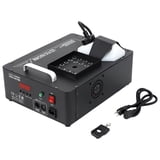 110v 1500w RGB 24 LED Light Stage Fogger Thrower Effect Disco Fog Smoke ...