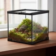Lazsy Stackable Reptile Tank High-Clearness View Reptile Habitat Built ...