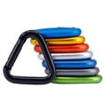 Aluminum Alloys Outdoor Triangular Carabiner Locking Carabiner Clip ...