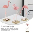 3 Pcs Topper Flamingo Ornament Adorable Flamingo Handicraft Office ...