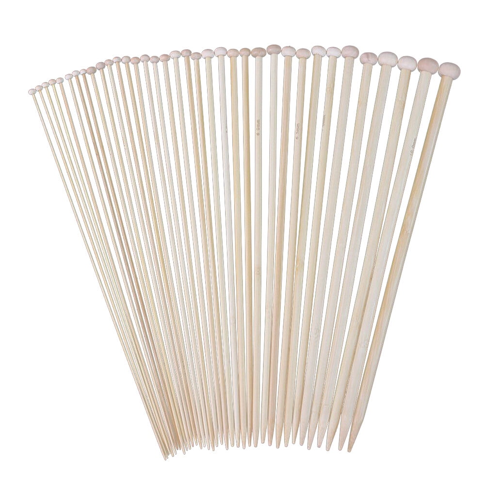 Click here for Kakowely Bamboo Knitting Needles 36 Pcs 12cm Singl... prices