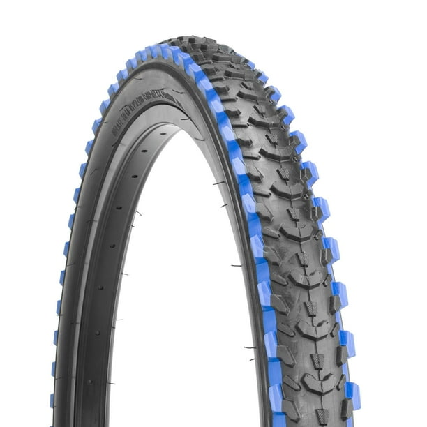 Llanta para Bicicleta R26 x2.125 Nyco Doble Linea Azul Negro | Bodega ...