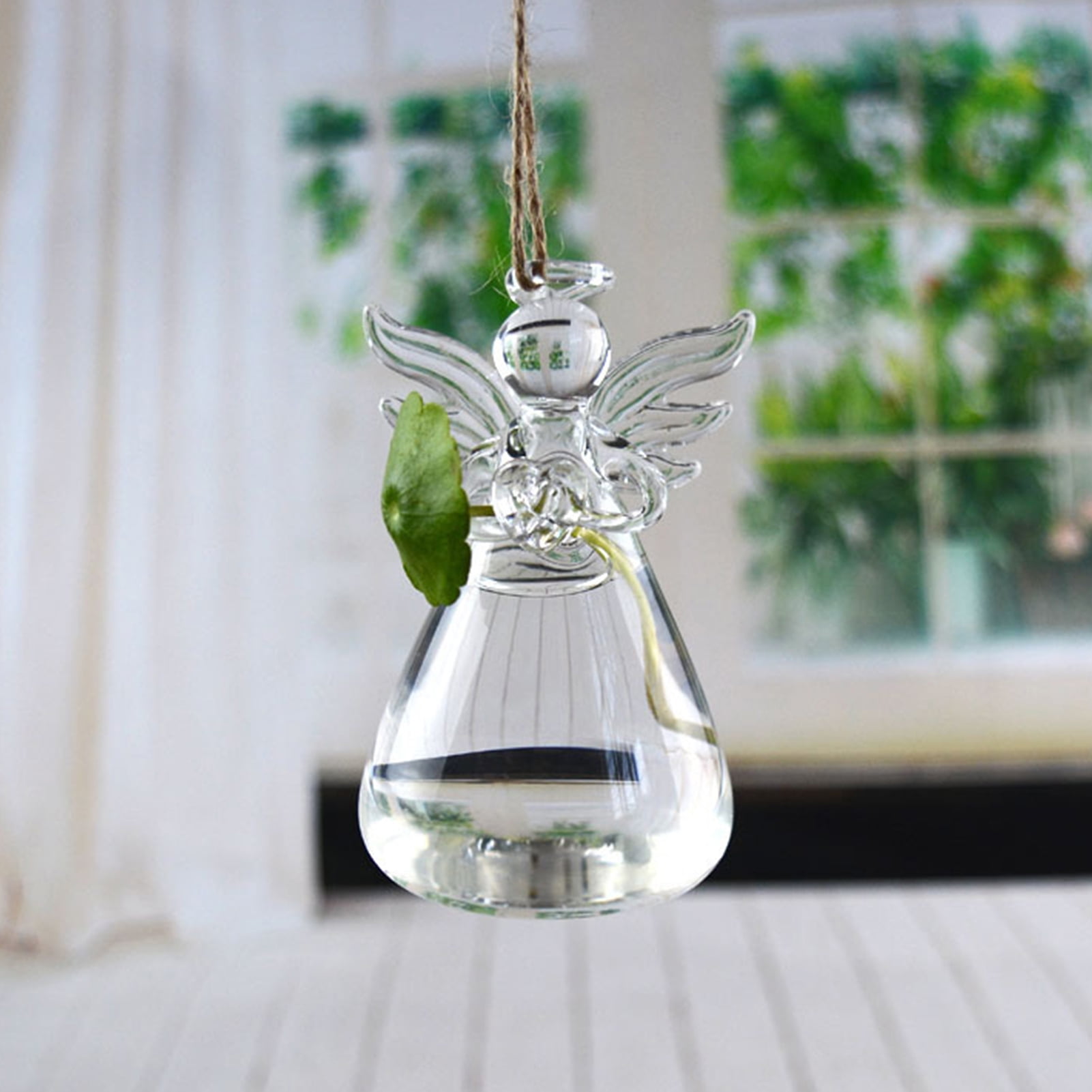 Hesroicy Elegant Angel Design Flower Vase made of High-Quality ...