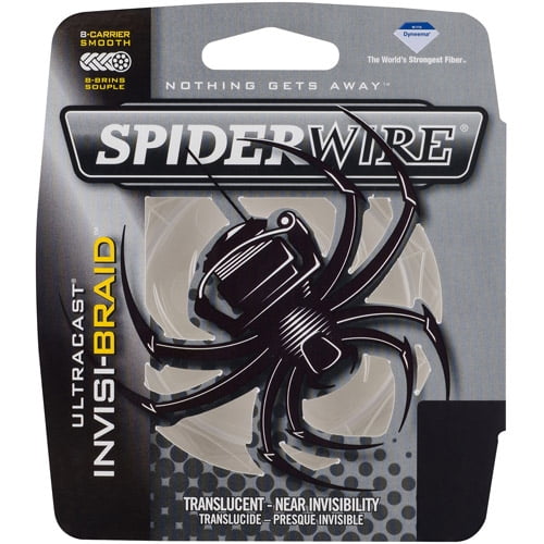 SpiderWire Ultracast Invisi-Braid Fishing Line - Walmart.com - Walmart.com