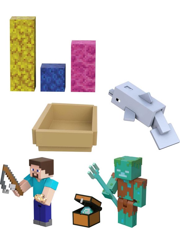 Minecraft Action Figures - Toys - Walmart.com