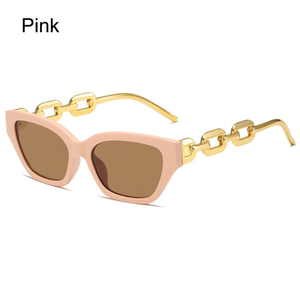 Retro Chain Leg Square Eyewear Sun Glasses Ladies Shades Sunglasses for ...