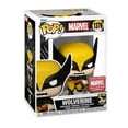 Funko Wolverine (Brown Suit) #1376 Collectible Vinyl Figure, Yellow ...