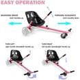 HoverTech 1 Hover Cart Attachment - Go Kart - Pink - Walmart.com