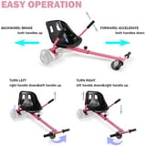 HoverTech 1 Hover Cart Attachment - Go Kart - Pink - Walmart.com