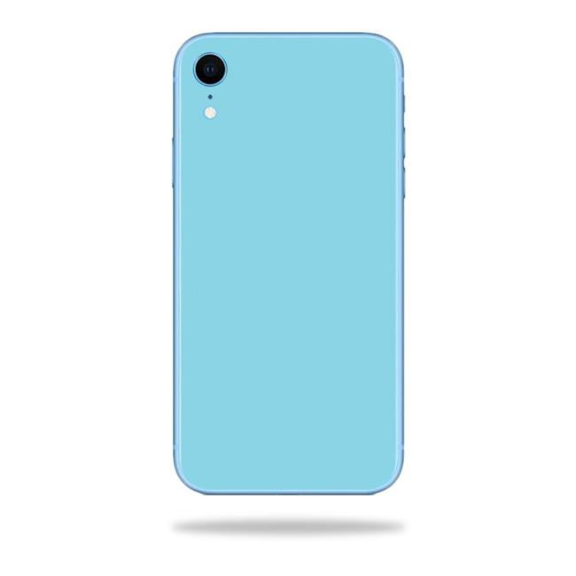 MightySkins APIPHXR-Solid Baby Blue Skin Decal Wrap for Apple iPhone XR ...