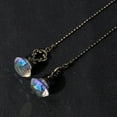 Elegant Bronze Crystal Pendant Vintaged Color Crystal Chain For Decoration - Walmart.com
