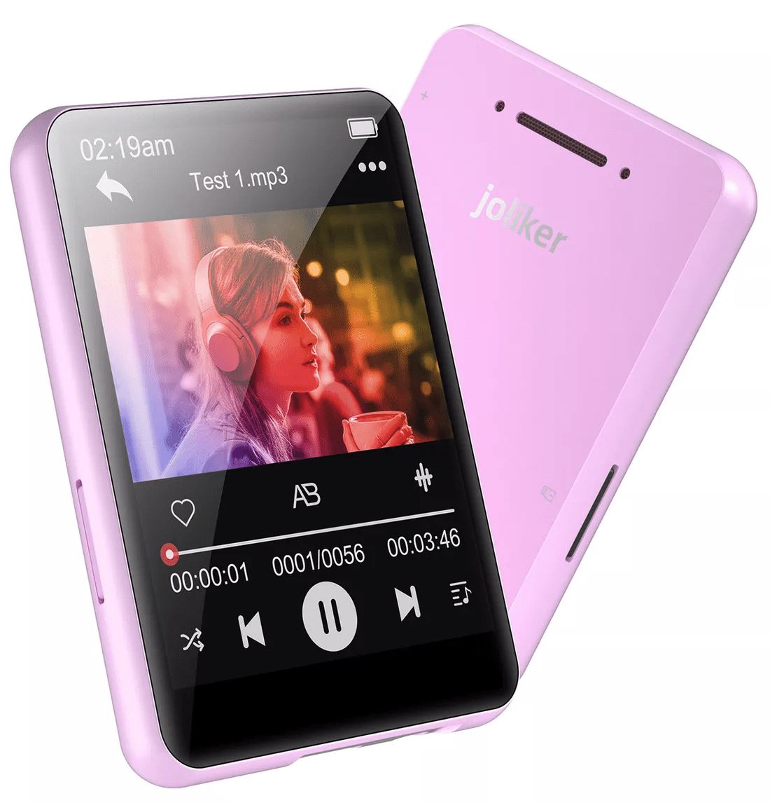 Reproductor De Música Mp3 Mp4 Rosa Bluetooth Audífonos 64 gb | Walmart ...