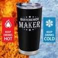 Difference Maker Tumbler, Thank You Gifts for Men Women, Employee ...