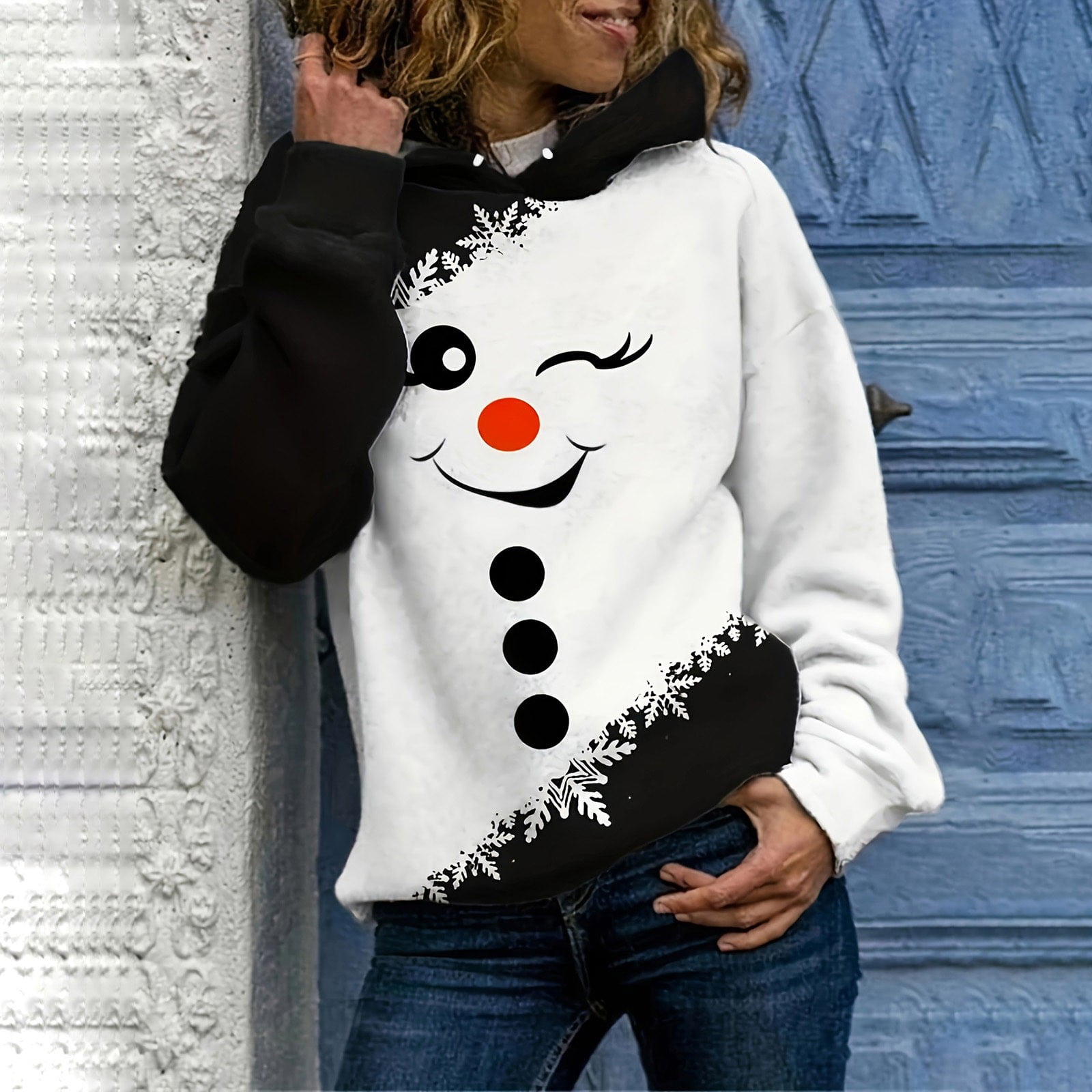 Click here for Dexiang Womens Fashion Sweatshirt For Winter Snowm... prices