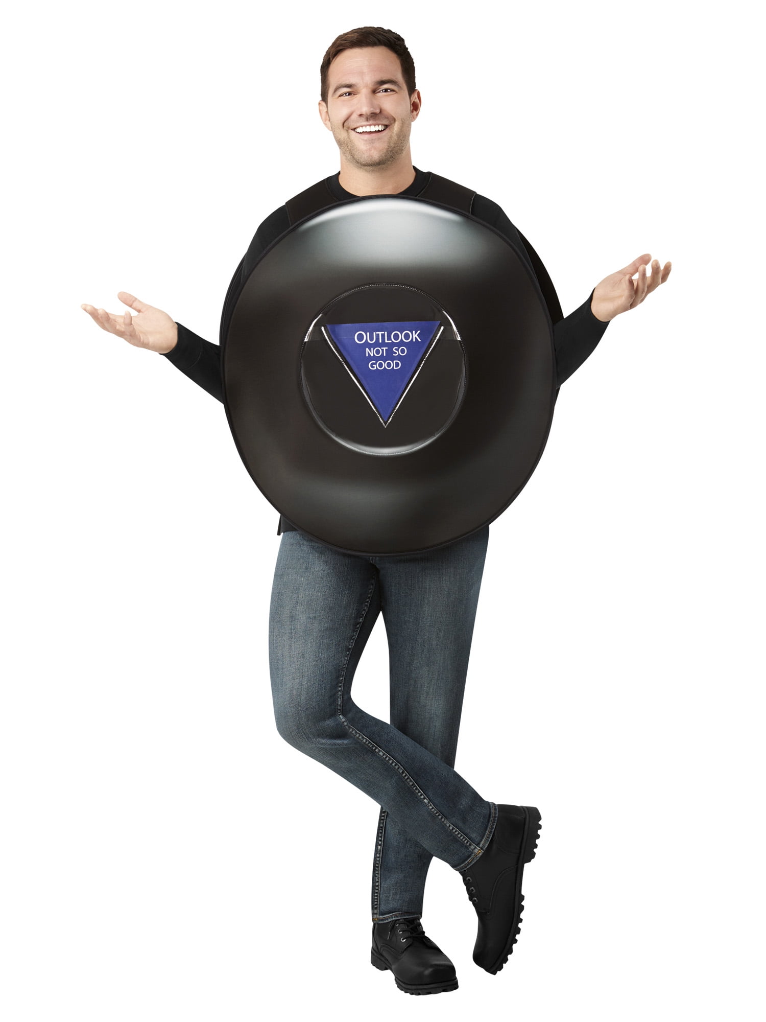 Mattel Games: Magic 8 Ball Adult Costume - Walmart.com
