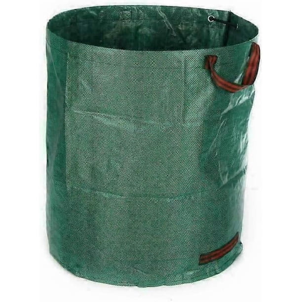 Reusable Waterproof Round Garden Waste Bag Refuse Sack Durable Heavy ...
