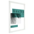 MCS Studio Gallery 16x24 Poster Frame White Woodgrain, Vertical ...