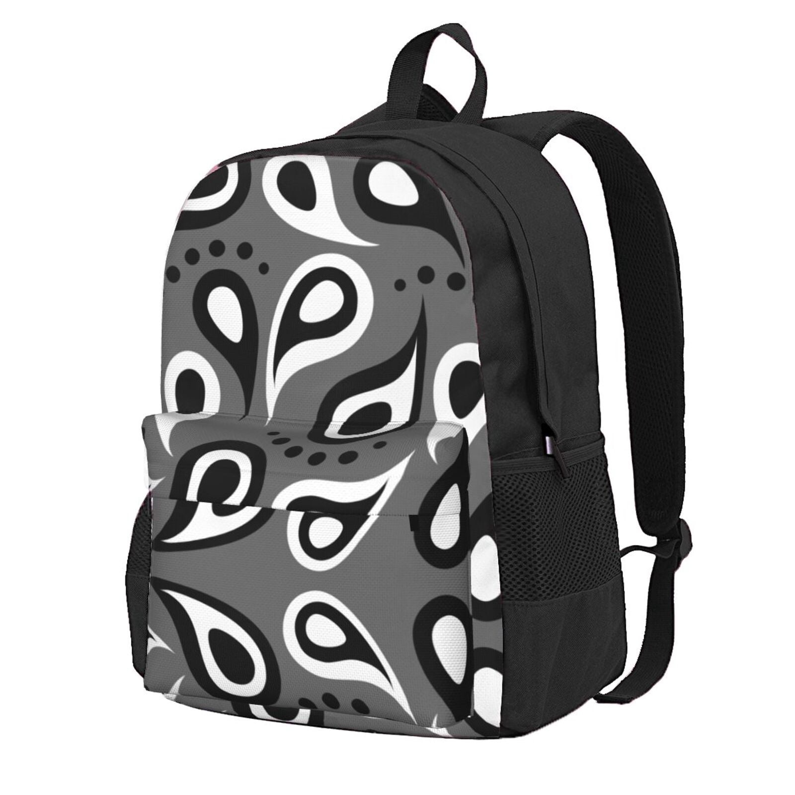 XMXY Paisley Water Drop Modern Backpack Laptop Bag for Women, School ...