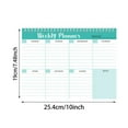 EcoVerve Weekly Planner Tear Out To Do List With Daily Agenda And ...