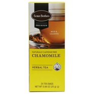Farmer Brothers Lively Lemon Herbal Tea- Caffeine Free, 25 bags ...