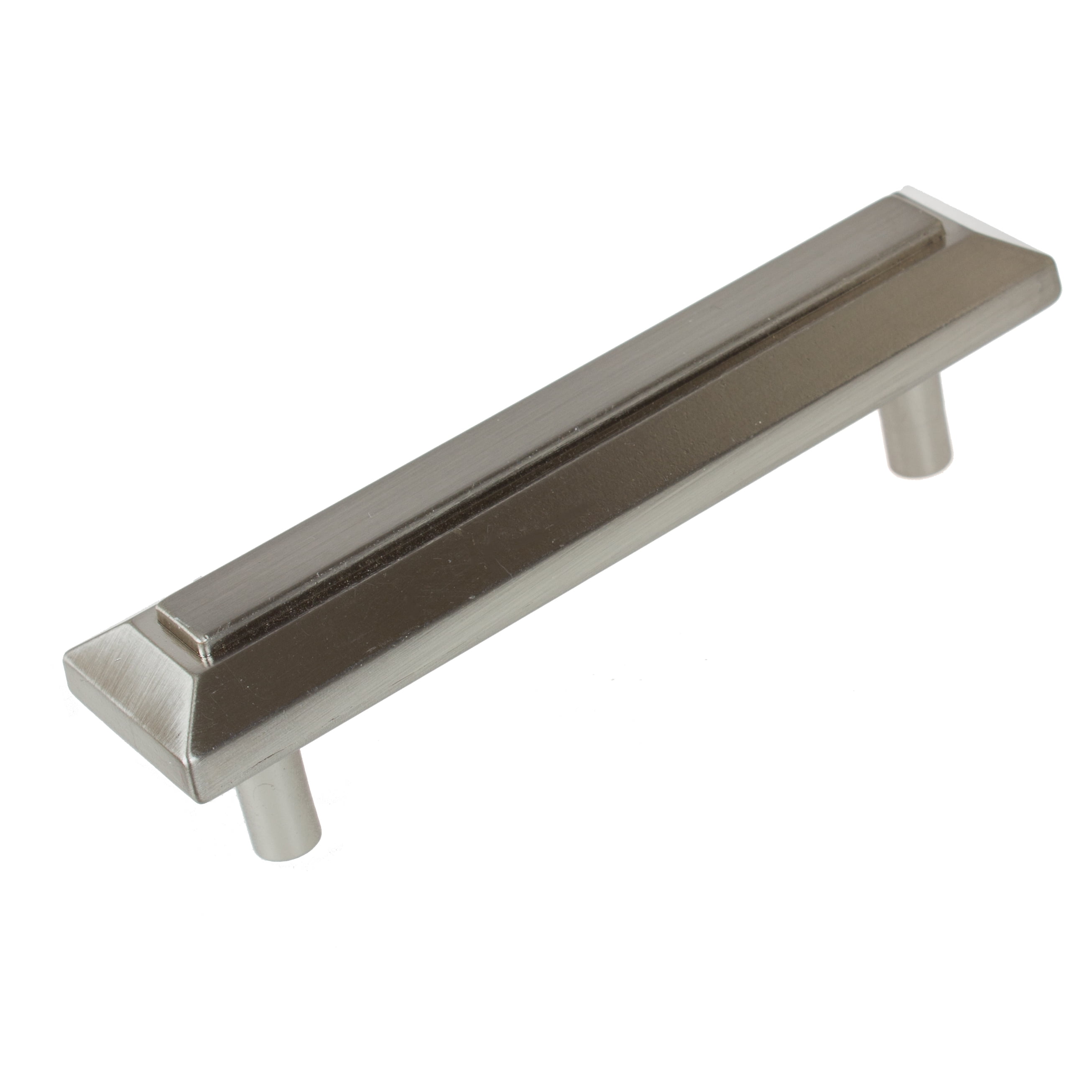 GlideRite 3 Inch Center Classic Grooved Rectangle Pull Cabinet Hardware ...