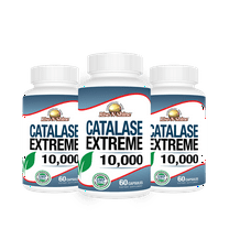 Catalase Extreme 10,000 Dietary Supplement Capsules, 60 count - Walmart.com